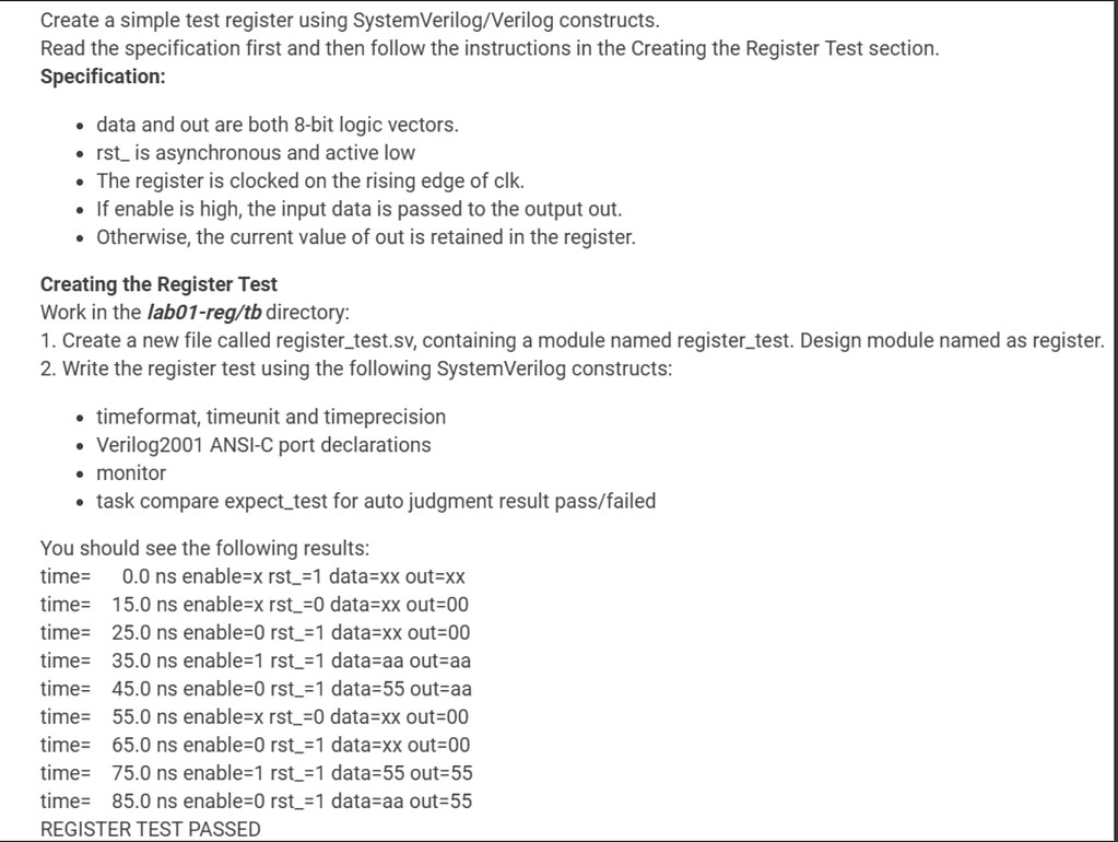 Behavior of D flip flop - SystemVerilog - Verification Academy