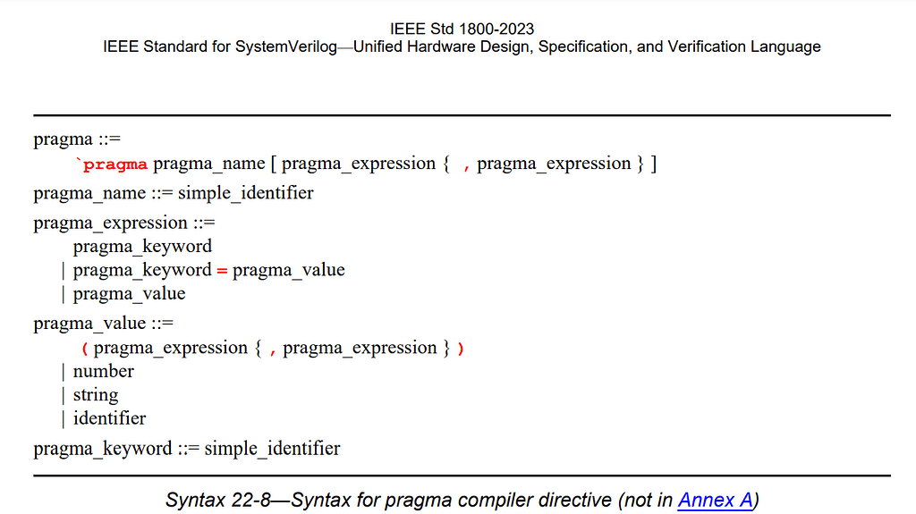 How to use `pragma compiler directive? - SystemVerilog - Verification ...