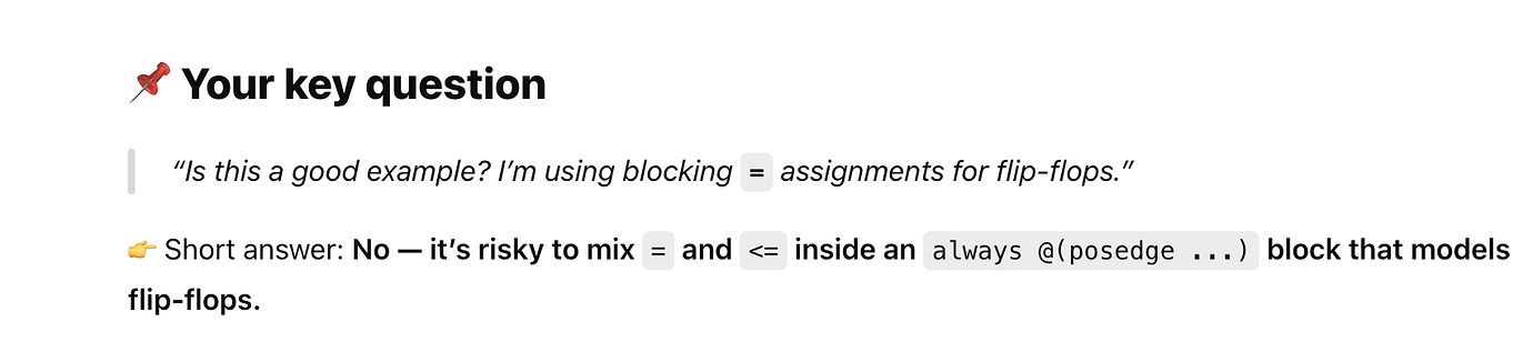 Synthesizable verilog code - SystemVerilog - Verification Academy